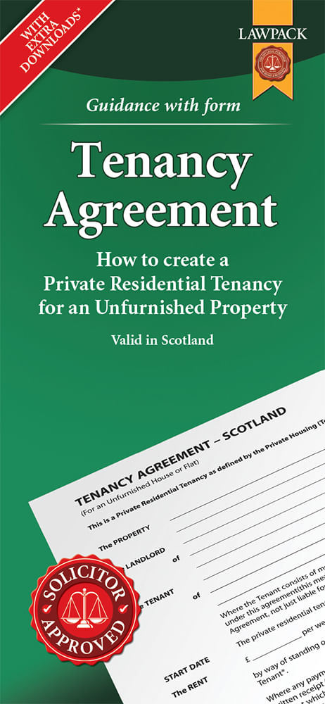 Tenancy Agreement - Unfurnished - Form Template & Sample | lawpack.co ...